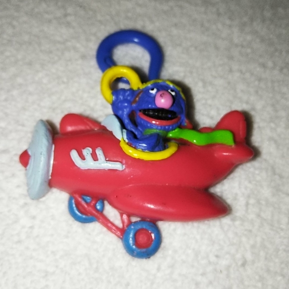 Toys | Vintage Stamped Muppets Inc Grover Zipper Pull | Poshmark